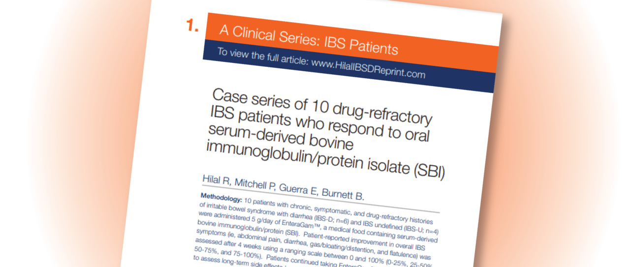 Clinical Case Studies Series - EnteraGam